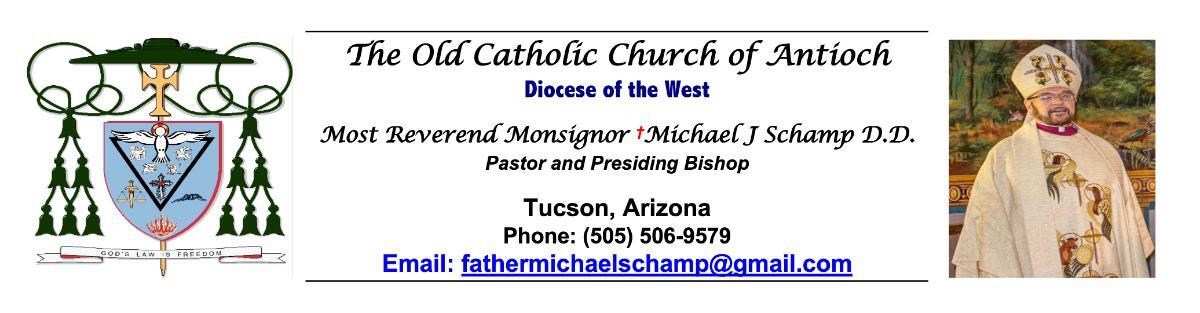 Pastor's Letter 20231203 - 03 December 2023 - First Sunday of Advent ...